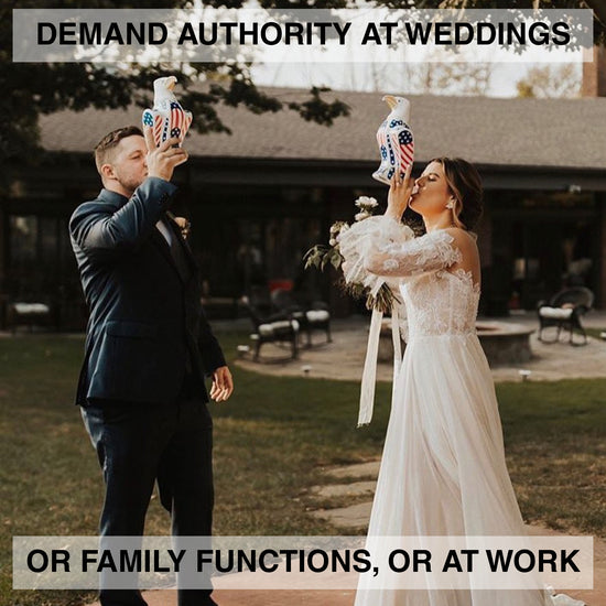 Celebrate with the Patriotic Eagle Beer Bong – Freedom Funnel